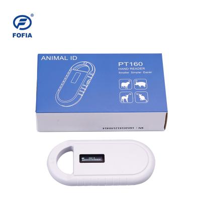 China Compact User Friendly Animal Microchip Reader Scanner With Rechargeable Battery for sale