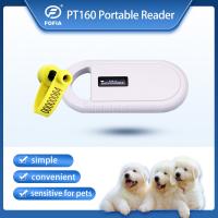 China Compact User Friendly Animal Microchip Reader Scanner With Rechargeable Battery for sale
