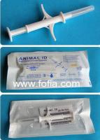 China ICAR Certified New Durable Waterproof RFID Animal Microchip ZS006 with IP67 for Dog Cat Cow Pig Sheep & Pet Injection Tag for sale