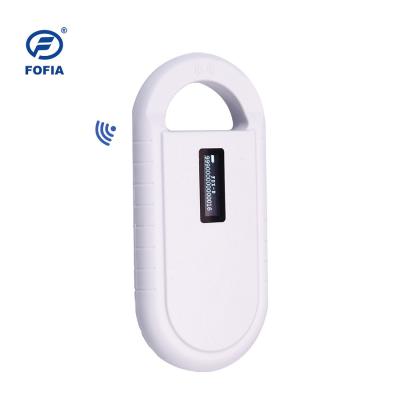 China Animal Pets Microchip Rfid Reader Scanner ID64 125KHz for sale