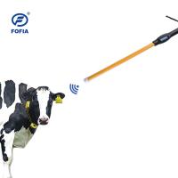 China Handheld UHF Animal Microchip Reader Scanner Wide-Range  For Data Collection for sale