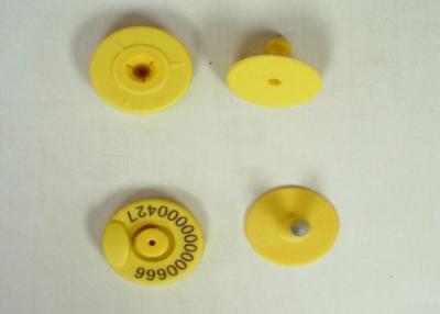 China RFID Livestock Electronic Ear Tags For Cattle / Sheep , 134.2 Khz Frequency for sale