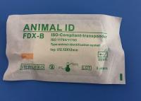 China Animal ID Microchip Needle 134.2khz ISO Standard Microchip With Injector Injectable Transponders for sale