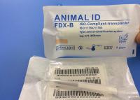 China Pet / Cat / Dog ISO Transponder Microchip Identification With 3 Stickers Injectable Transponders for sale