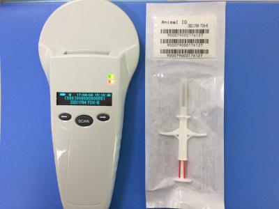 China ISO Standard RFID Microchip Scanner Three Button With 7000 Records Data Storage for sale