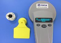 China ICAR Certificate Animal RFID Ear Tag For Dogs / Cat , Environmentally Friendly for sale
