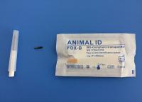China IP67 Animal ISO Transponder Microchip 15 Digits For Glass Tag , Blue Color for sale