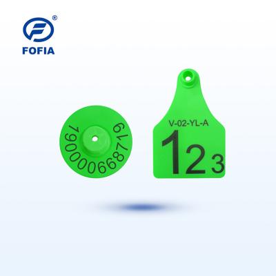 China UHF Electronic Ear Tags The Cutting-Edge Technology For Livestock Management for sale