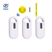 China Lithium Battery Powered Animal ID Reader With Data Storage Pet Chip  ID64 Universal Microchip Scanner for sale