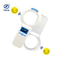 China USB Powered RFID Microchip Scanner With 3 AA Power And Built-In System Clock Handheld for sale