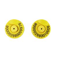 China Custom Earring For Livestock With Qr Ear Tags For Animal Plastic Labels For Cattle for sale