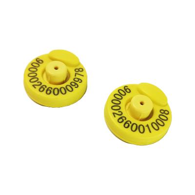 China Industry Leading 134.2KHz ISO11784/5 FDX Animal Ear Tags ICAR Certified for sale