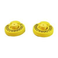 China 17cm Read Range rfid tag cow Anti Collision Meets IEC 68-2-27 Standard for sale