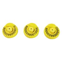 China Customizable RFID Ear Tag Animal Ear Tags For Livestock Identification And Tracking for sale