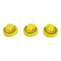 China Sheep Goat Piglet Ear Rfid Tag For Animals Identification for sale
