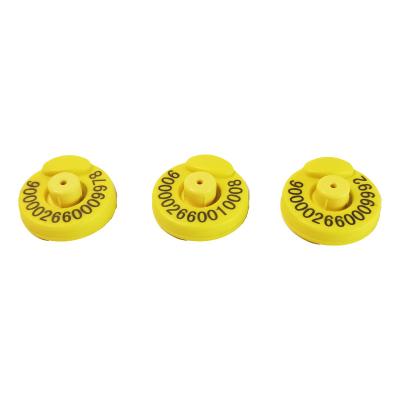 China Sheep Goat Piglet Ear Rfid Tag For Animals Identification for sale