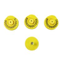 China IEC Compliant TPU RFID Ear Tag for Animal Identification for sale