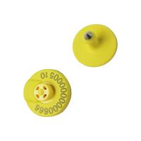 China 134.2KHz/125KHz Chip Frequency Electronic Ear Tags For Sheep for sale