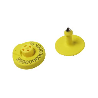 China Rfid 134.2 Khz Electronic Cow Tags Smart High Tech for sale