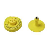 China Tension 350N 6.5g Electronic Ear Tags 134.2 KHz With Vibrating IEC 68-2-6 for sale