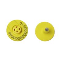 China European Chips With Unique Data Security ET907 ISO High Security Smart Ear Tag For Cow for sale