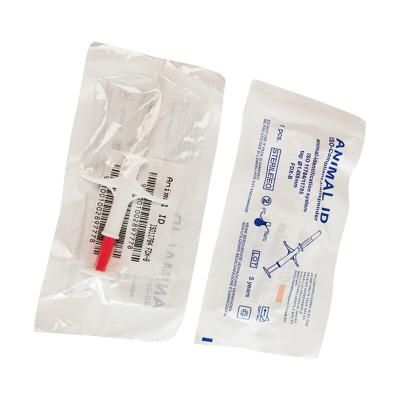 China Advanced Animal Id Chips Read Range 5-10 Cm Frequency 134.2 KHz for sale