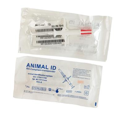 China Standard Iso 11784/5 Fdx-B Pet Tracking Microchip Iso Transponder Chip With 20 Pcs/Bag for sale