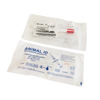 China Read Range Up 10cm Iso Transponder Tag Microchip For Dogs for sale