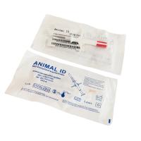 China 6 Adhesive Stickers Iso Transponder Microchip Ip67 Anti Collision Standard Track Dog for sale