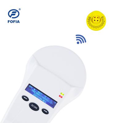 China Multi Functional Handheld Animal Microchip Scanner / Animal ID Reader for sale