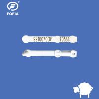 China 134.2KHz FDX B Personalised Sheep Ear Tags One Piece for sale