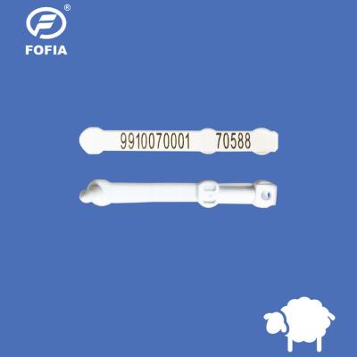 China 134.2KHz FDX B Personalised Sheep Ear Tags One Piece for sale