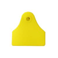 China High Durability PEUR Material RFID Ear Tag with 350N Tension for Livestock Tracking ISO11784/5 Compliant for sale