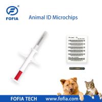 China 134.2kHz ICAR EM4305 Implant RFID 1.25x7 1.4x8 2.12x12mm GlassTag Microchips Dog Micro Chip Animal Id Pet Microchip For Animals for sale