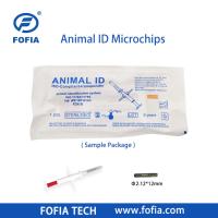 China ICAR Certified New Durable Waterproof RFID Animal Microchip ZS006 with IP67 for Dog Cat Cow Pig Sheep & Pet Injection Tag for sale