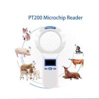 China Animal Microchip Scanner PT200 designed to read microchip and temperature information compatible with 1000 data storage for sale