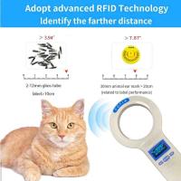 China Animal Microchip Scanner PT200 designed to read microchip and temperature information compatible with 1000 data storage for sale