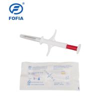 China Animal Id Microchip With Iso11784/5 Fdx-b R/w Standard For Animal Temperature Control System for sale