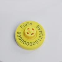 China ICAR-Certified TPU Sheep Ear Tags | 350N Anti-Loss Tension, Two-Piece Design For Secure Livestock Management for sale