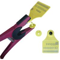 China Lightweight 0.5 kg ET915 Compatible Ear Tag Applicator with 15 Digit Encoding for Livestock for sale