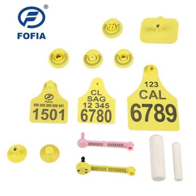 China Waterproof Anti-Shedding RFID Ear Tag with 5 Years Guarantee for Animal Identification for sale