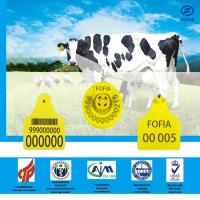 China Waterproof Anti-Shedding RFID Ear Tag with 5 Years Guarantee for Animal Identification for sale