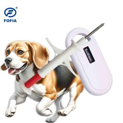 China Injectable Pet Microchip with 10-Year Guarantee Customized Color Mini Tag for Animal Tracking for sale