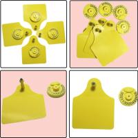 China RFID Electronic Ear Tag with GPS/Beidou Positioning 17cm Reading Distance and IEC 68-2-6 Vibration Standard for Livestock Identification for sale