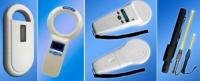 China Handheld RFID Microchip Reader with ISO11784/5 FDX-B Standard 1000 Data Storage and 3 AA Battery Power for sale