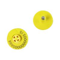 China Free Sample NFC RFID Ear Tag with 5 Years Guarantee for Livestock Animal Tracking for sale
