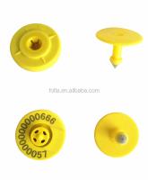 China Free Sample NFC RFID Ear Tag with 5 Years Guarantee for Livestock Animal Tracking for sale