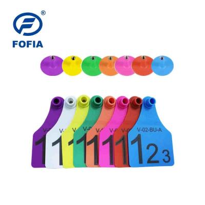 China TPU Material Animal Ear Tag with Customizable Colors and 5 Years Guarantee for Livestock Identification for sale