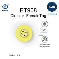 China FULL ICAR Certified  TPU Plastic RFID Ear Tag New Condition Crotales for Animals Top Farm Equipment Supplier From China for sale
