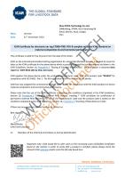 China FULL ICAR Certified  TPU Plastic RFID Ear Tag New Condition Crotales for Animals Top Farm Equipment Supplier From China for sale